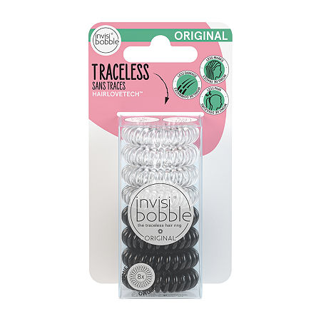 Click here for Invisibobble Original Clear & Black 8-pc. Hair Goo... prices