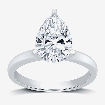 Click here for 3 CT. Lab-Grown (G / VS2) Diamond Pear Solitaire E... prices