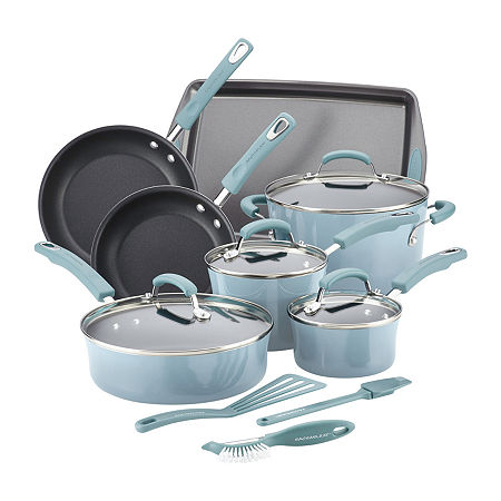 Click here for Rachael Ray Classic Brights 14-pc. Cookware Set  O... prices