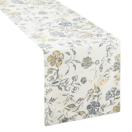 Click here for Linden Street Hartley Table Runner  One Size  Whit... prices