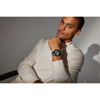 Bulova Marine Star Series A Mens Automatic Chronograph Silver Tone ...