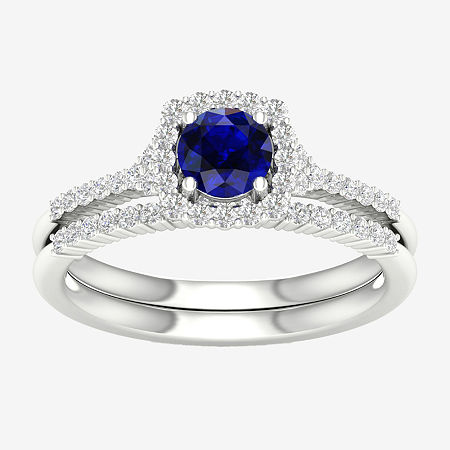 Click here for Modern Bride Gemstone Womens 14K White Gold Round... prices