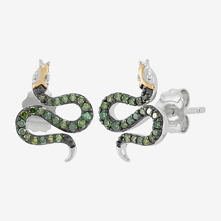 Click here for Limited Quantities! Snake 1/6 CT. T.W. Natural Gre... prices