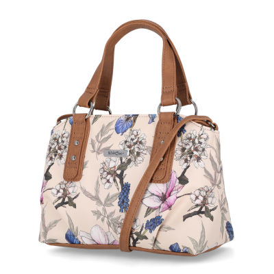 Multi Sac Olivia Floral Print Satchel, Color: Gloria - JCPenney