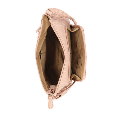 Multi Sac Naomi Crossbody Bag, Color: Pale Rose - JCPenney