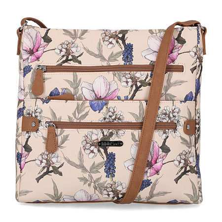 Click here for Multi Sac Lorraine Floral Print Large Crossbody Ba... prices