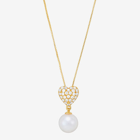 Click here for Womens Dyed White Cultured Freshwater Pearl 14K Go... prices