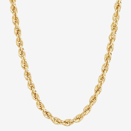 Click here for Unisex Adult 10K Gold 24 Inch Rope Chain Necklace... prices