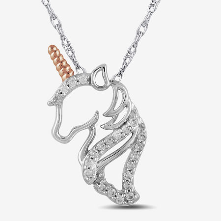 Click here for Unicorn Womens 1/10 CT. T.W. Lab Grown White Diamo... prices