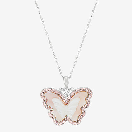 Click here for Womens Pink Mother Of Pearl Sterling Silver Butter... prices