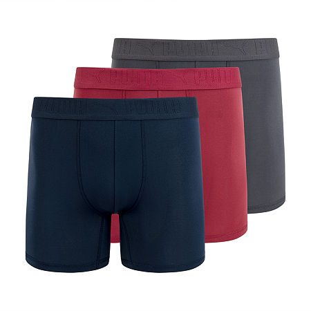 Click here for PUMA Ultra Soft Mens 3 Pack Boxer Briefs Psp25m152... prices