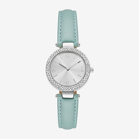 Click here for Womens Crystal Accent Blue Strap Watch Fmdjo343  O... prices