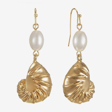 Click here for Liz Claiborne Shell Womens Drop Earrings  One Size... prices