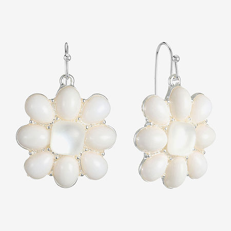 Click here for Liz Claiborne Womens Drop Earrings  One Size  Whit... prices