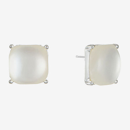 Click here for Liz Claiborne 12.4mm Stud Earrings  One Size  Whit... prices