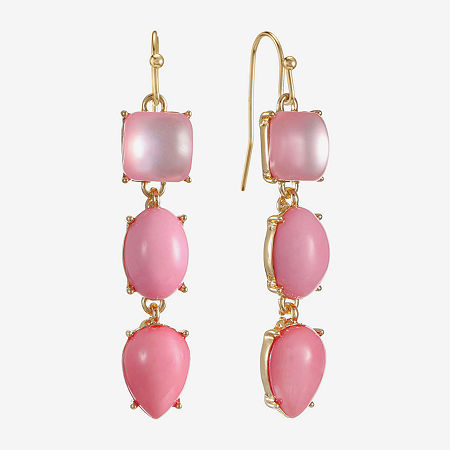 Click here for Liz Claiborne Womens Drop Earrings  One Size  Pink prices