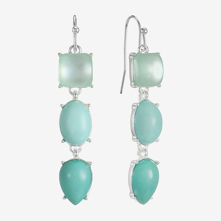 Click here for Liz Claiborne Womens Drop Earrings  One Size  Blue prices