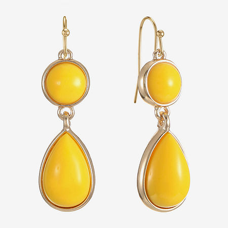 Click here for Liz Claiborne Womens Drop Earrings  One Size  Yell... prices