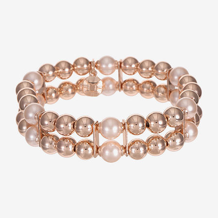 Click here for Monet Jewelry Womens Simulated Pearl Round Stretch... prices