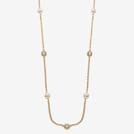 Click here for Monet Jewelry Womens Glass 36 Inch Strand Necklace... prices