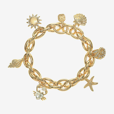 Click here for Monet Jewelry Womens Glass Stretch Bracelet  One S... prices