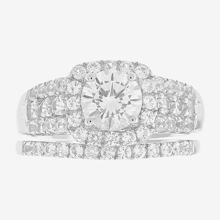 Click here for Limited Quantities! Womens Lab Created White Sapph... prices