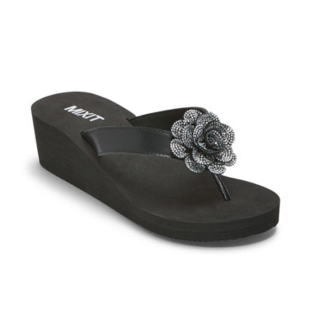 Click here for Mixit Womens Wedge Sandals  9  Black prices
