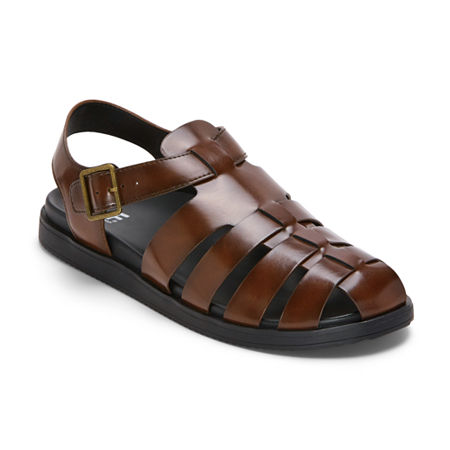 Click here for J. Ferrar Mens Strap Sandals  9 Medium  Brown prices