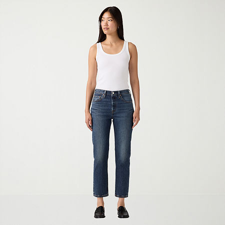 Click here for Levis Womens High Rise 501 Cropped Jean  26  Blue prices