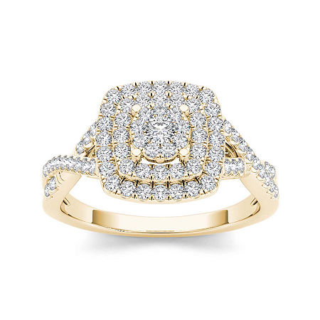 Click here for 1/2 CT.T.W. Natural Diamond 10K Yellow Gold Engage... prices