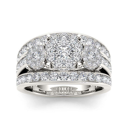 Click here for 2 CT.T.W. Natural Diamond 10K White Gold Engagemen... prices