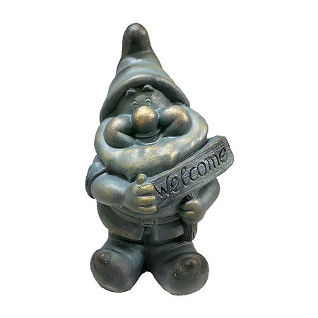 Santas Workshop 15in. Gnome with Welcome Sign