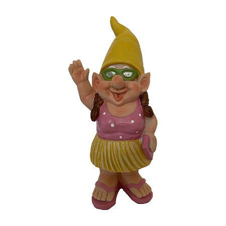 Click here for 8 Outdoor Beach Girl Gnome  One Size  Yellow prices