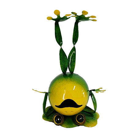 Click here for 10 Outside Iron Frog Standing On Head  One Size  G... prices