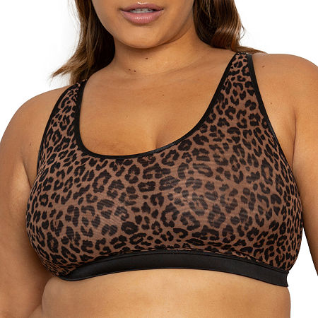 Click here for Curvy Couture Sheer Mesh Bralette - 1355  Large  B... prices