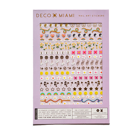 Click here for Deco Miami Stay Groovy 70s Nail Art Nail Appliques... prices
