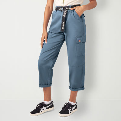 Dickies Womens High Rise Stretch Fabric Straight Cargo Pant-Juniors ...