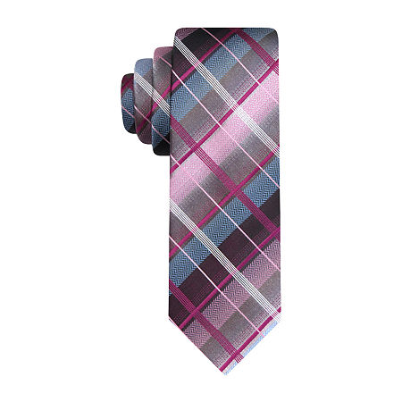Click here for Van Heusen Extra Long Plaid Tie  One Size  Pink prices