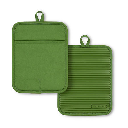 Click here for KitchenAid Ribbed Soft Silicone Pot Holder 2-Pack... prices