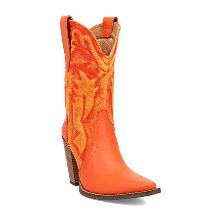 Click here for Dingo Womens Tipsy Block Heel Cowboy Boots  7 1/2... prices