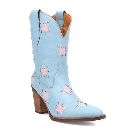 Click here for Dingo Womens Starburst Block Heel Cowboy Boots  11... prices