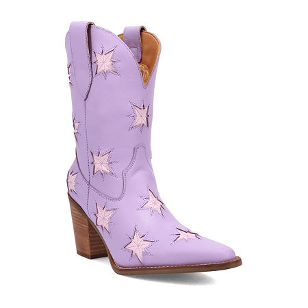 Click here for Dingo Womens Starburst Block Heel Cowboy Boots  6... prices