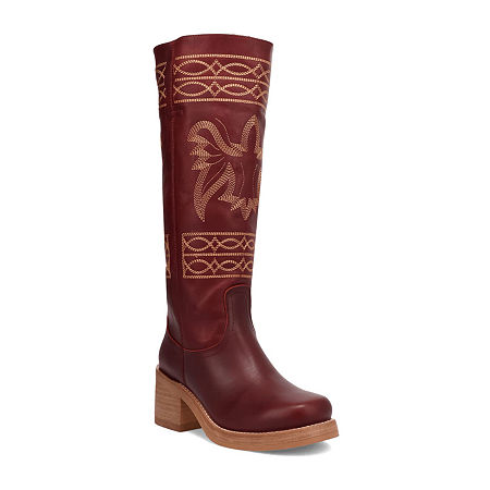 Click here for Dingo Womens Avalon Stacked Heel Cowboy Boots  10... prices