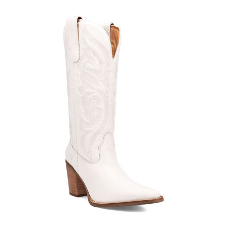 Click here for Dingo Womens Hensley Leather Boot - White prices