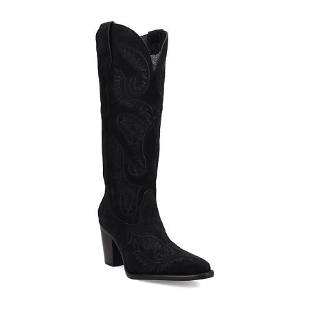 Dingo Mens The Duke Leather Boot - Black