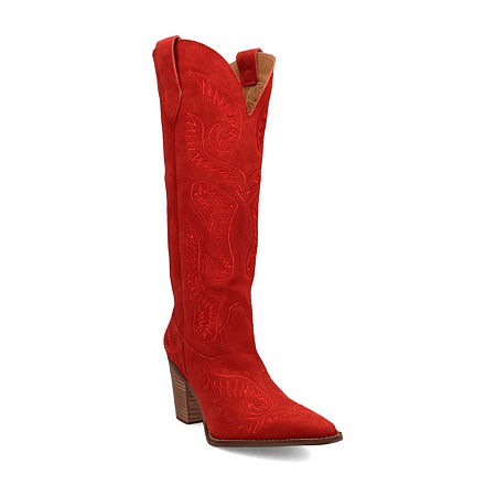 Click here for Dingo Mens The Duke Leather Boot - Red prices