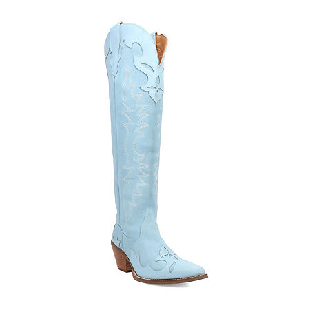 Click here for Dingo Womens Drama Queen Block Heel Cowboy Boots... prices