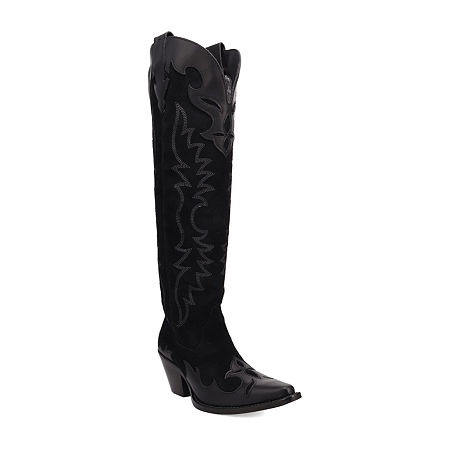 Click here for Dingo Womens Drama Queen Block Heel Cowboy Boots... prices