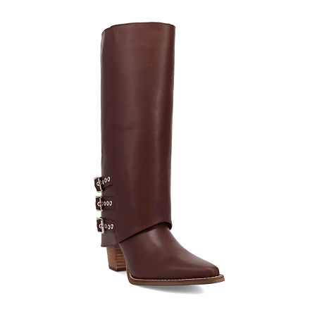 Click here for Dingo Womens Urban Cowgirl Stacked Heel Cowboy Boo... prices
