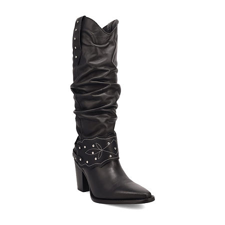 Click here for Dingo Womens Grit N Grace Block Heel Cowboy Boots... prices